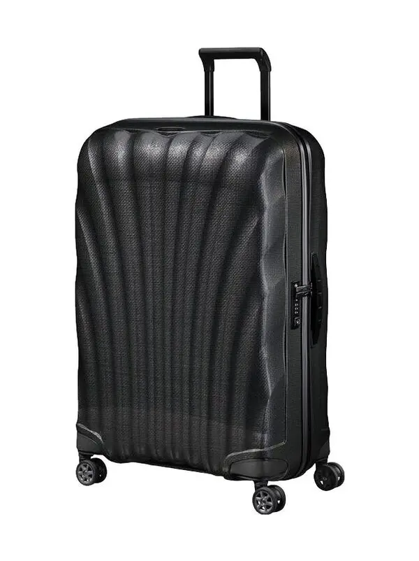 SAMSONITE C-lite Hardside Checked Spinner Luggage - Black