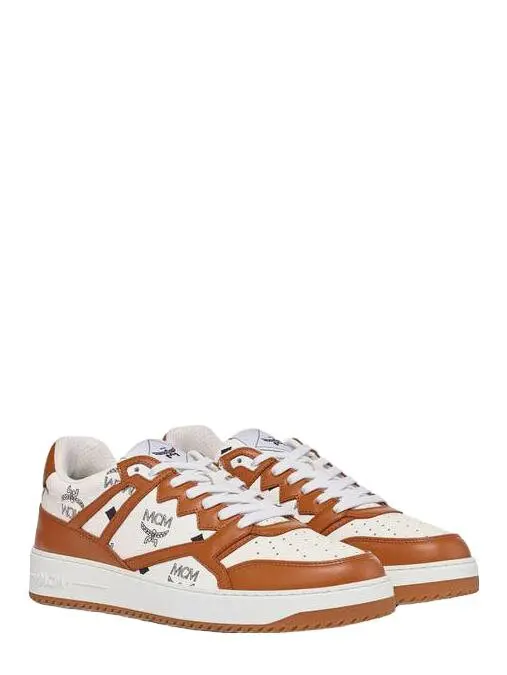 Mcm Neo Terrain Lo Sneakers - Cognac & Offwhite