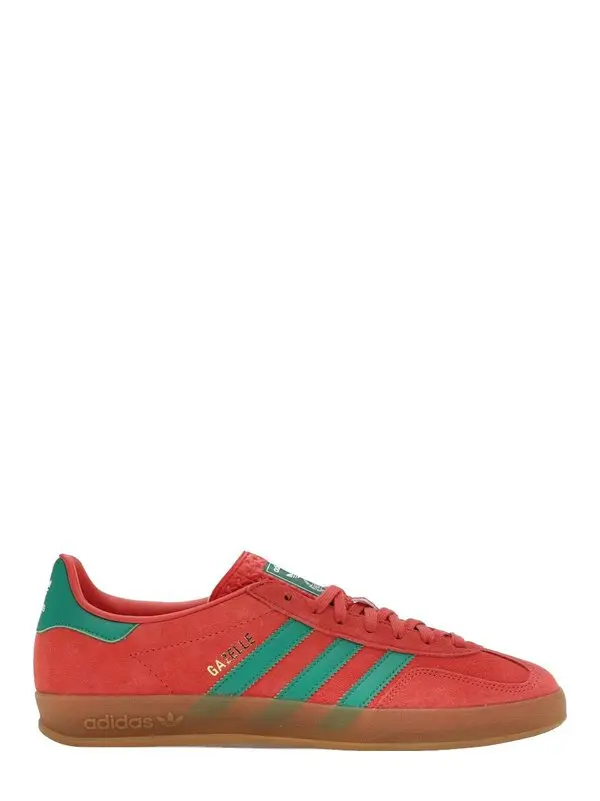Adidas Gazelle Indoor Sneakers - Preloved Scarelet Red/court Green/cloud White