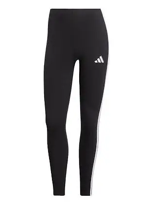 Adidas Essentials 3-stripes Cotton Leggings - Black/white
