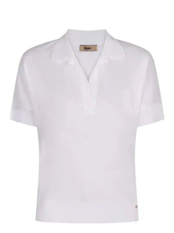 Herno Short-sleeve Top - White