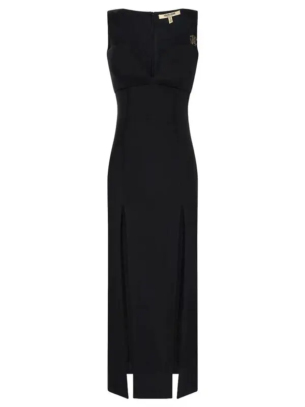 Roberto Cavalli Jersey Midi Dress - Black