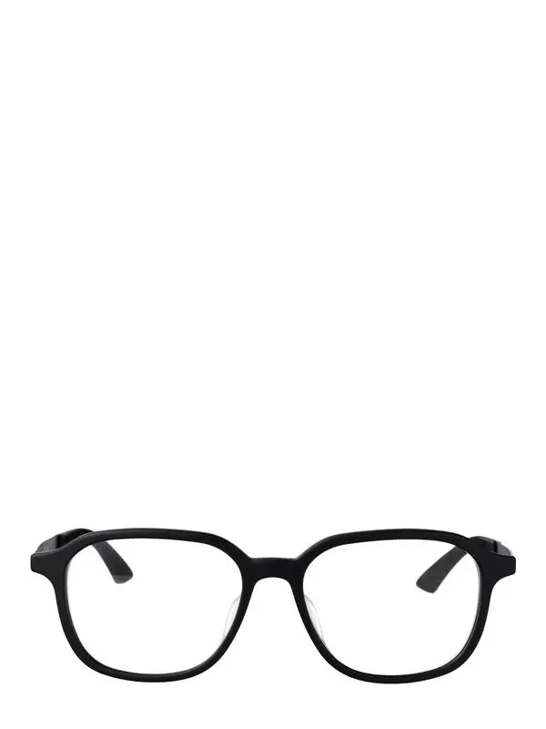 Montblanc Rimless Optical Glasses - 001 Black Black Transparent