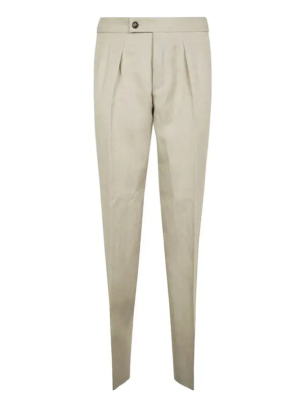 Incotex Tapered Trousers - Beige