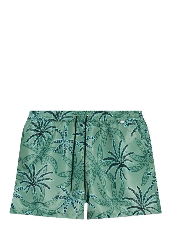 Paul Smith Palms Swim Shorts - Green