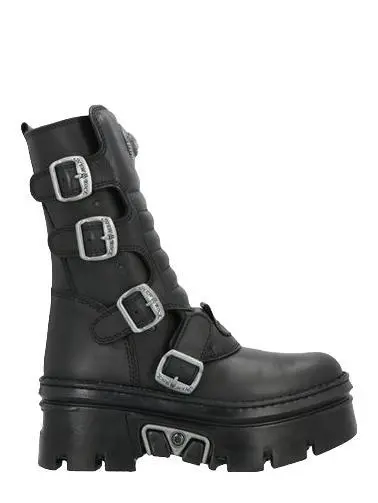 NEW ROCK Ankle Boots - Black
