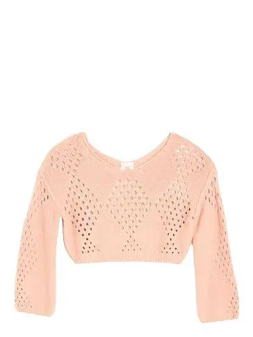LIU •JO Knitted Sweater - Salmon Pink