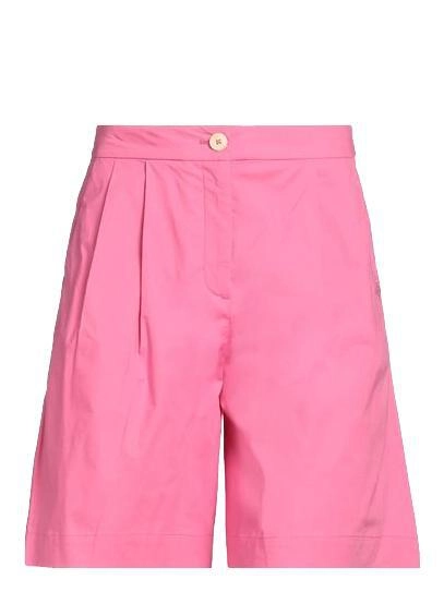Tommy Hilfiger Cotton Elastane Shorts - Fuchsia
