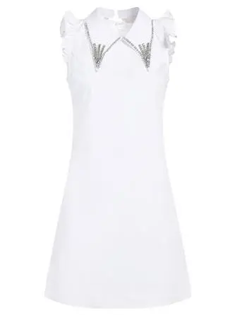 LIU •JO Mini Flared Dress - White