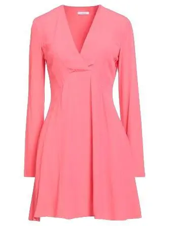 Patrizia Pepe Mini Dress In Viscose - Red
