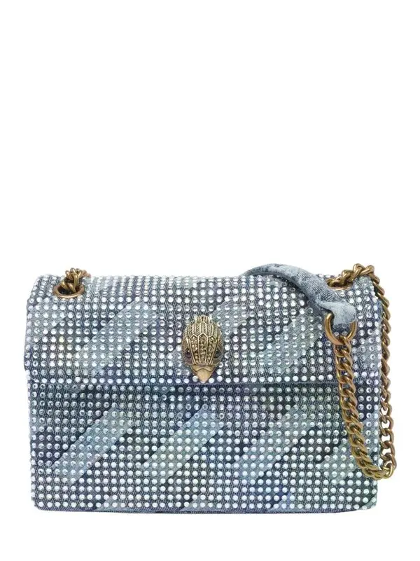 Kurt Geiger Kensington Studded Shoulder Bag - Blue