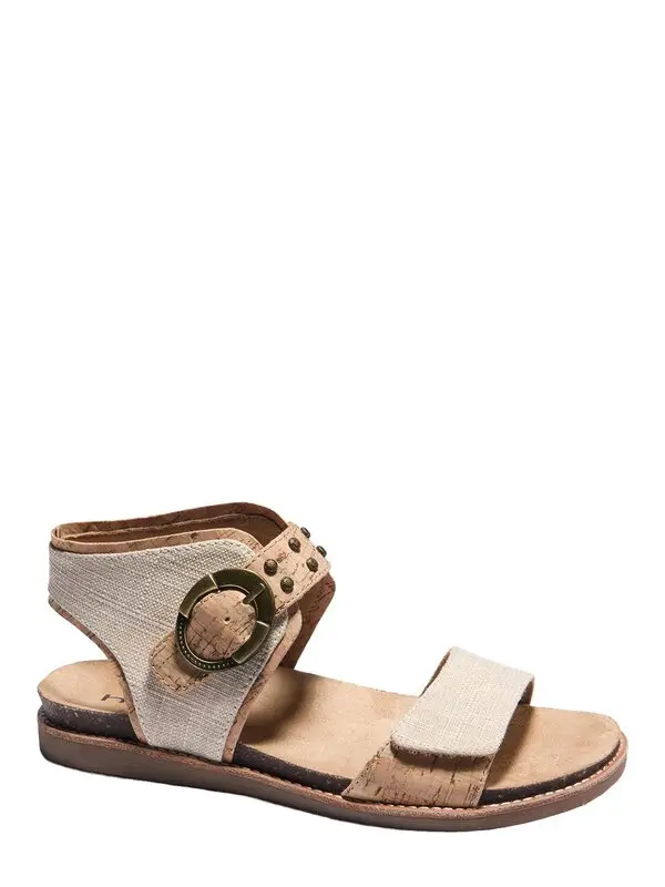 HALSA FOOTWEAR Bari Sandal - Cork/ Natural
