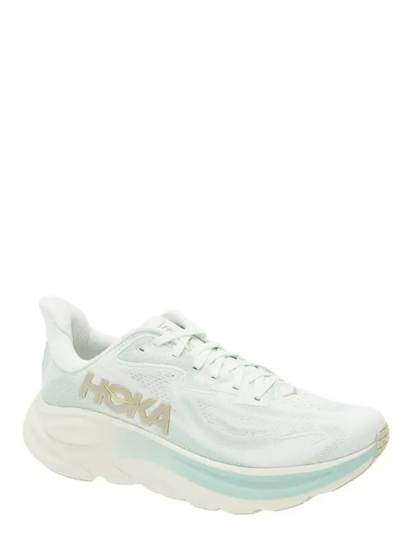 HOKA Clifton Running Shoe - Sea Glass / Jadeite