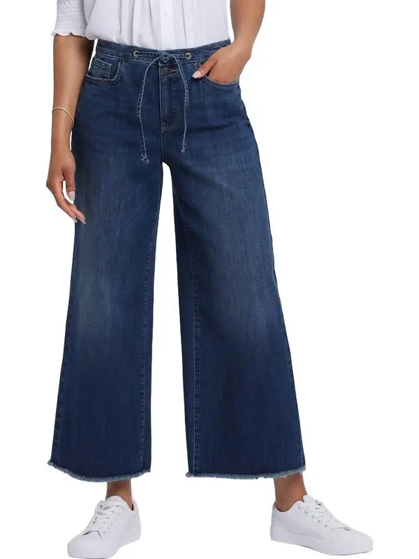 NYDJ Cindi Cool Embrace® High Waist Wide Leg Jeans - Rio Rapids