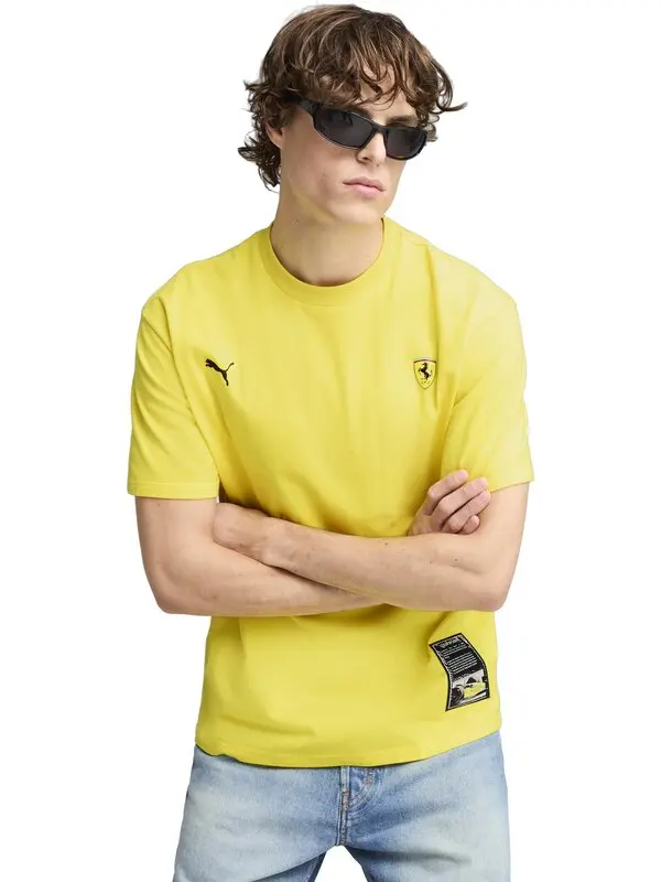 PUMA Scuderia Ferrari T-shirt - Yellow