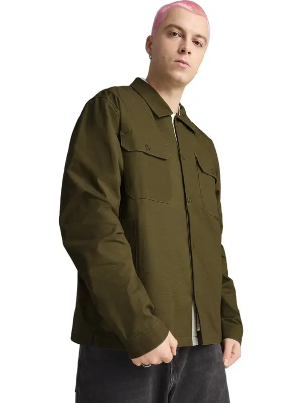PUMA Select Essentials Ripstop Overshirt - Green