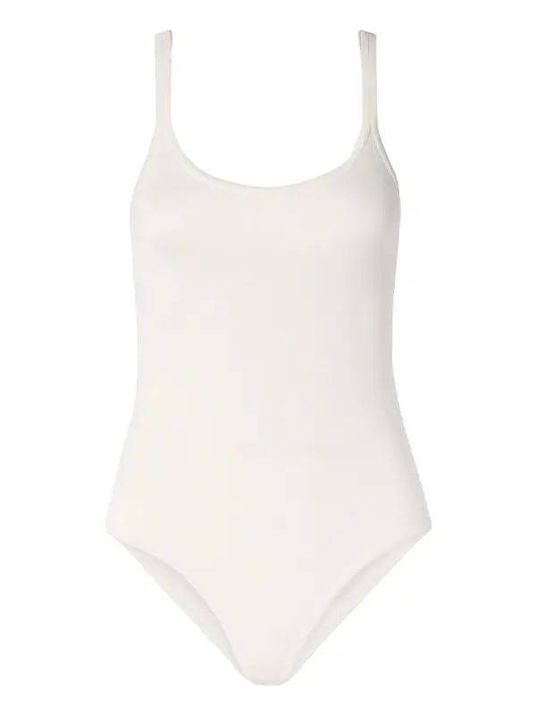 Gabriela Hearst Anjea Silk Bodysuit - Ivory