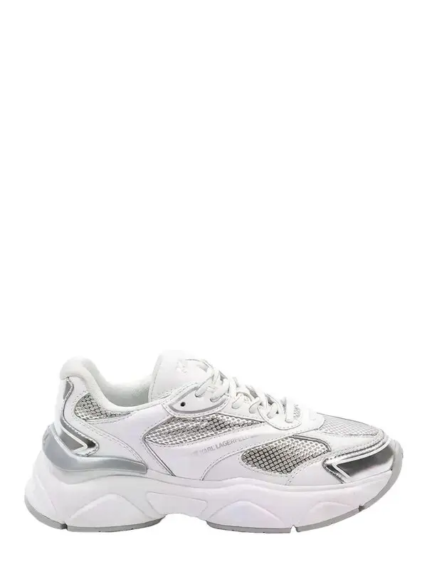 Karl Lagerfeld Leather Sneakers - White