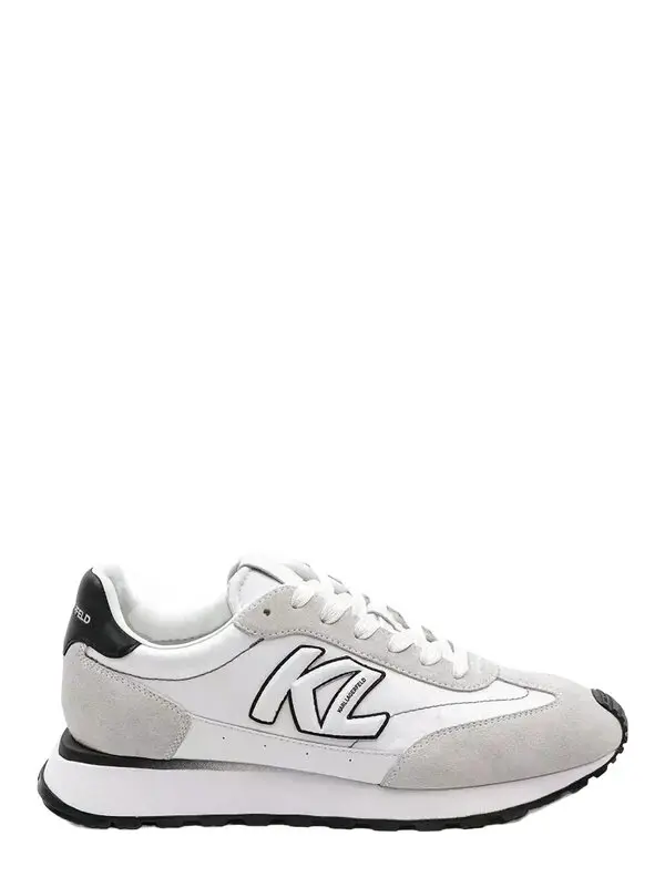 Karl Lagerfeld Leather Sneakers - White