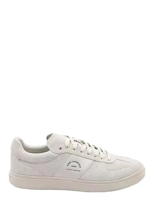 Karl Lagerfeld Leather Sneakers - Neutrals