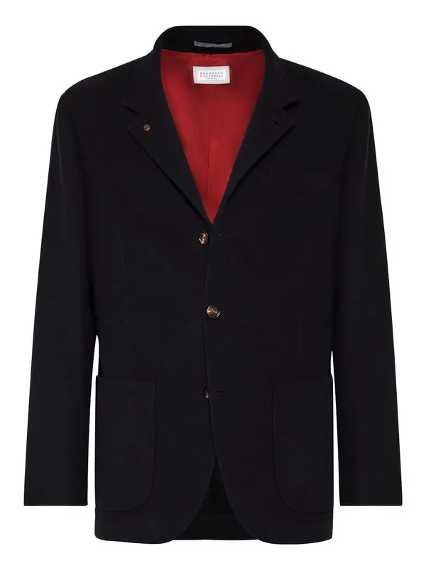 Brunello Cucinelli Cashmere Coat - Blue