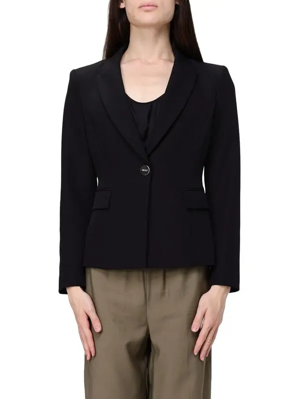Liu Jo Single Breasted Jacket - Black