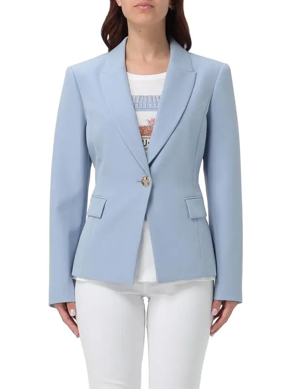 Liu Jo Single Breasted Jacket - Blue