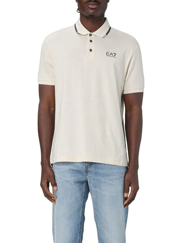 EA7 Polo Shirt - Beige