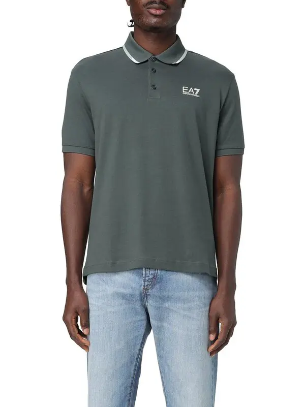 EA7 Polo Shirt - Sand