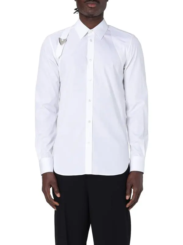 Alexander McQueen Long Sleeve Shirt - White