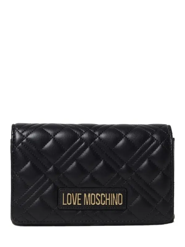 Moschino Quilted Mini Bag - Black