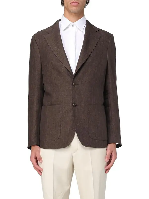 FAY Tailored Jacket - Brown