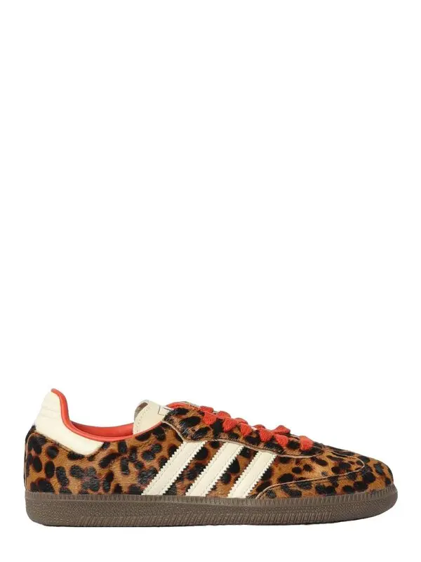 Adidas Originals By Alexander Wang Leopard Print Sneakers - Black
