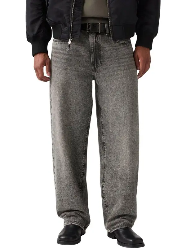 LEVI'S 578 Mid-rise Wide-leg Jeans - Grey