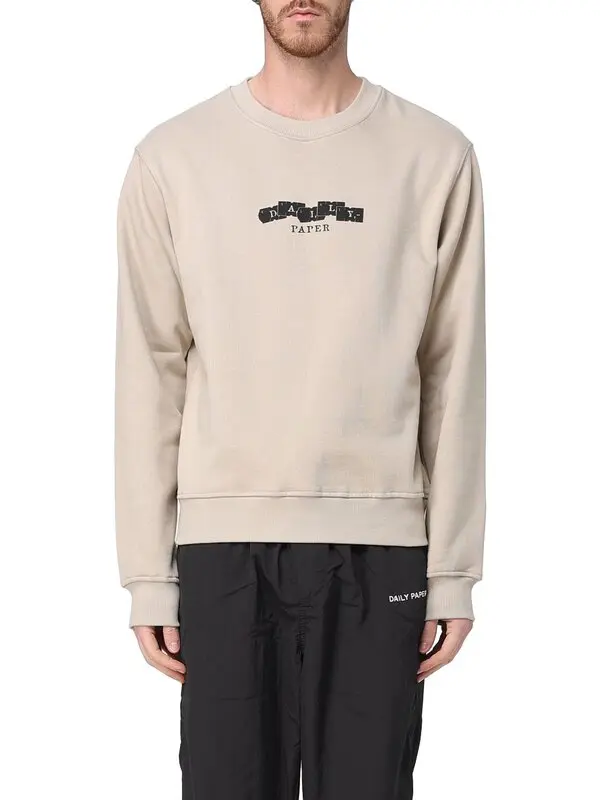 DAILY PAPER Pullover Sweatshirt - Beige