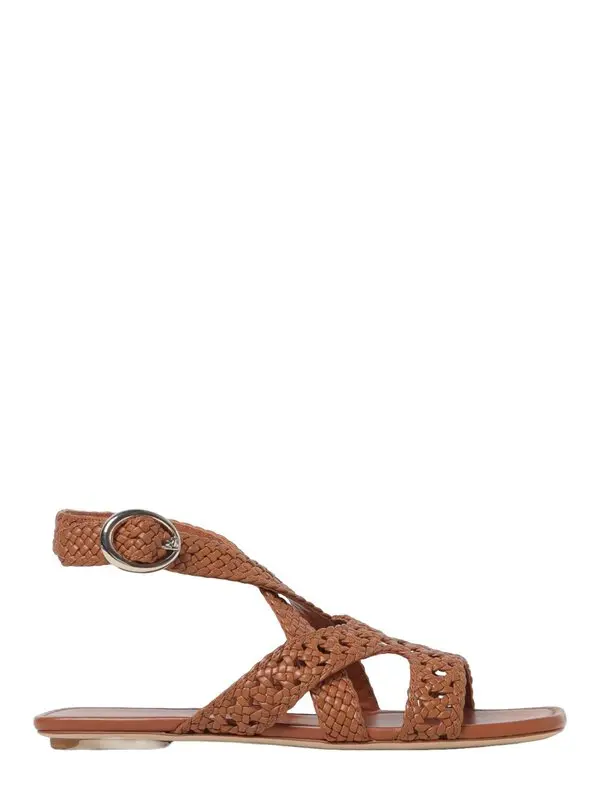 STUART WEITZMAN Heeled Sandal - Brown