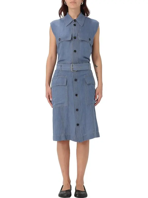 Bottega Veneta Shirt Dress - Denim