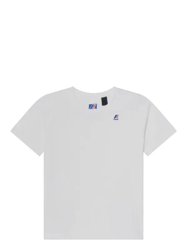 K-WAY Edouard T Shirt In Cotton - White