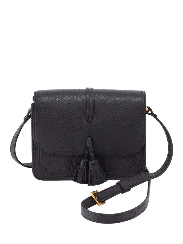 Hobo Small Eden Leather Crossbody Bag - Black