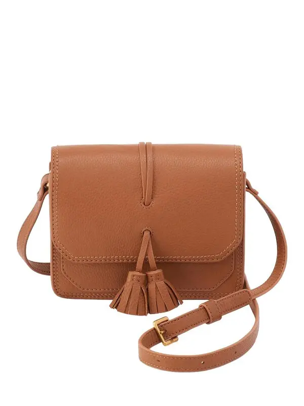 Hobo Small Eden Leather Crossbody Bag - Warm Honey