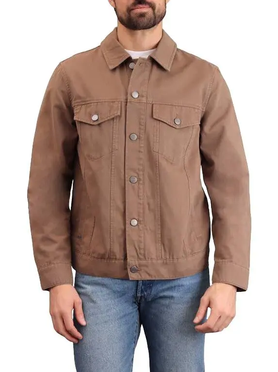 Bagatelle Denim Trucker Jacket - Dark Camel