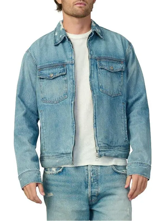 Joe's Jeans Alan Zip Denim Jacket - Tujunga