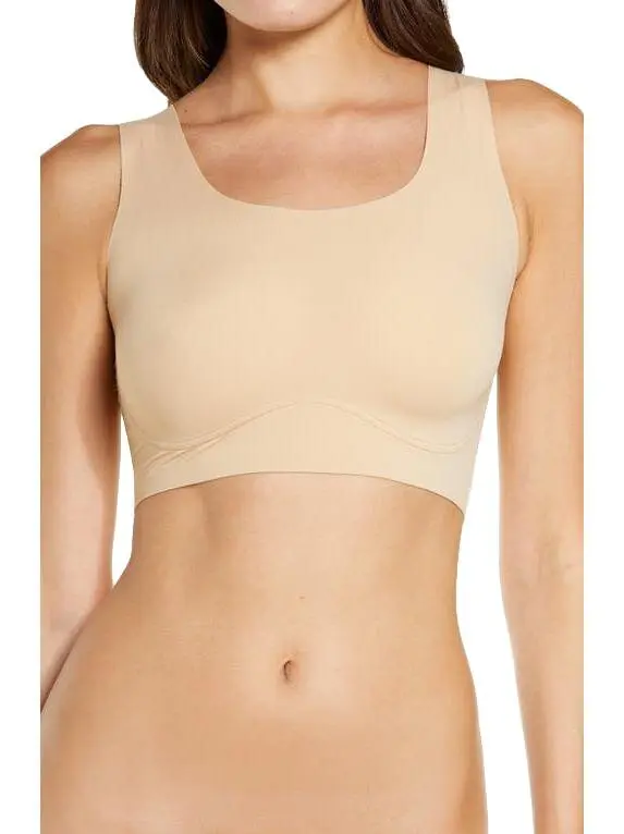 TRUE & CO True Body Lift Scoop Neck Bra - Desert