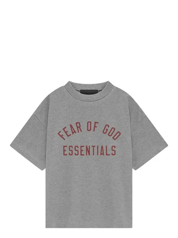 Fear Of God Tri-blend Crewneck Tee - Grey