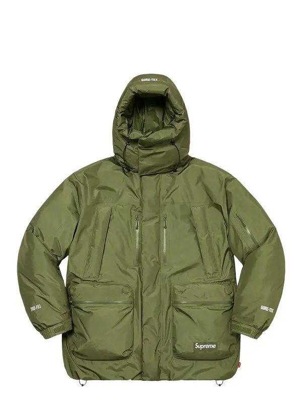 Supreme Gore-tex 700-fill Down Parka - Green