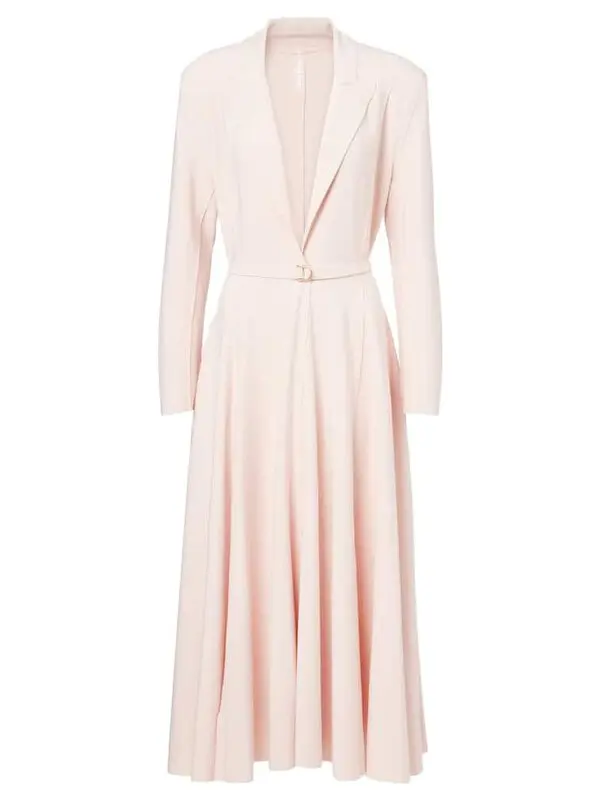 Norma Kamali Flared Midi Dress - Pink