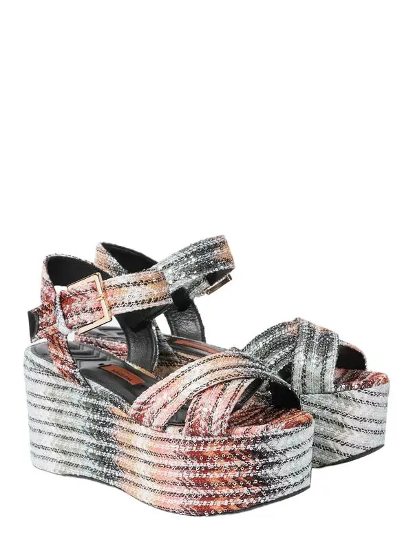 Missoni Julia Embellished Sandals - Multicoloured