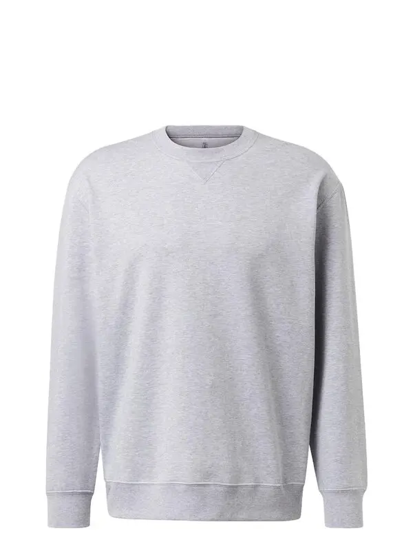 Brunello Cucinelli Cotton-blend Sweatshirt - Grey