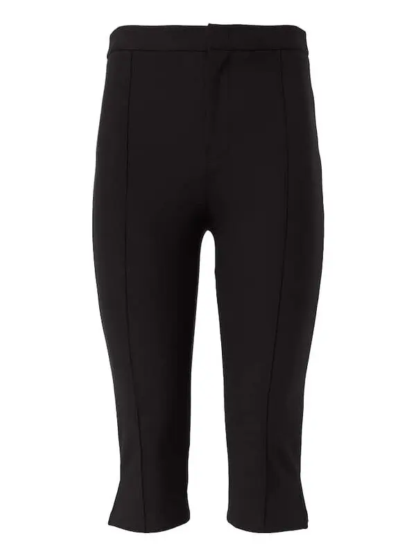 Vince Mid-rise Slim Capri Pants - Black