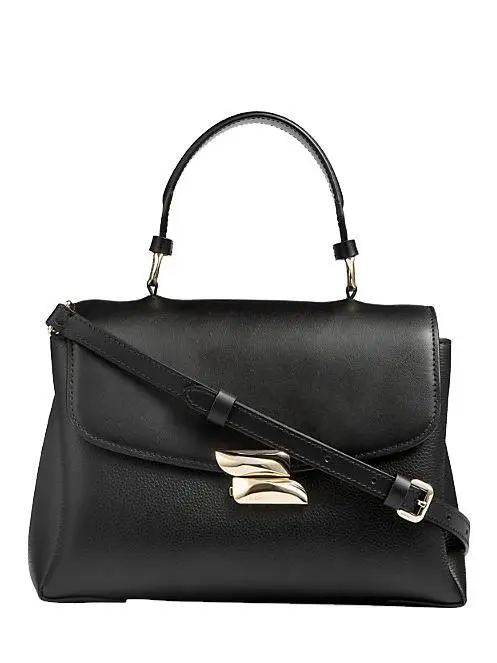 LK BENNETT L.k. Bennett Darcie Leather Top-handle Bag - Bla-black